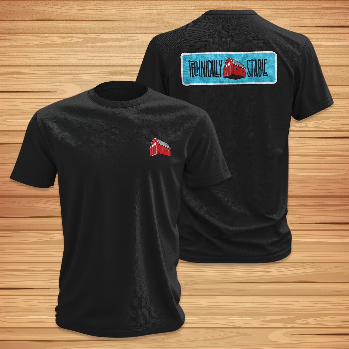 Stable Sticker Tee – Technically Stable